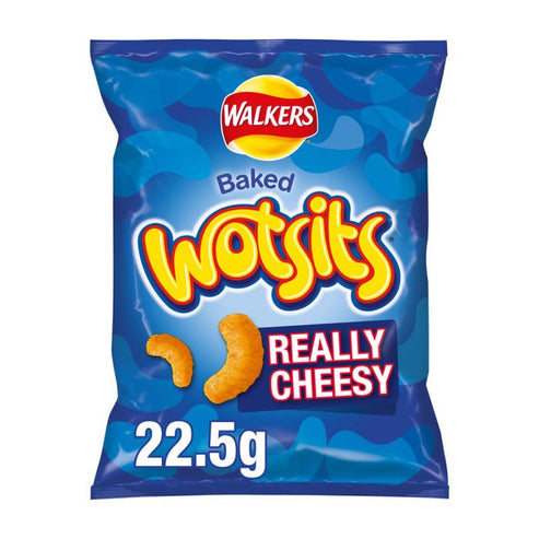 Walkers Wotsits Really Cheesy Crisps 22.5g (32 Pack) – B & B Vending